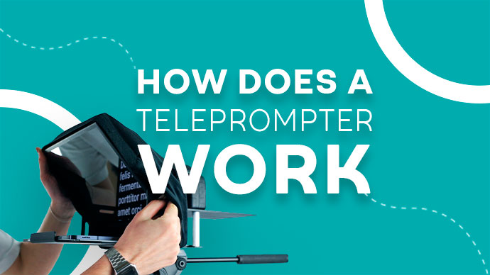 ¿Cómo funciona un teleprompter? – Centro de Ayuda Teleprompter PAD